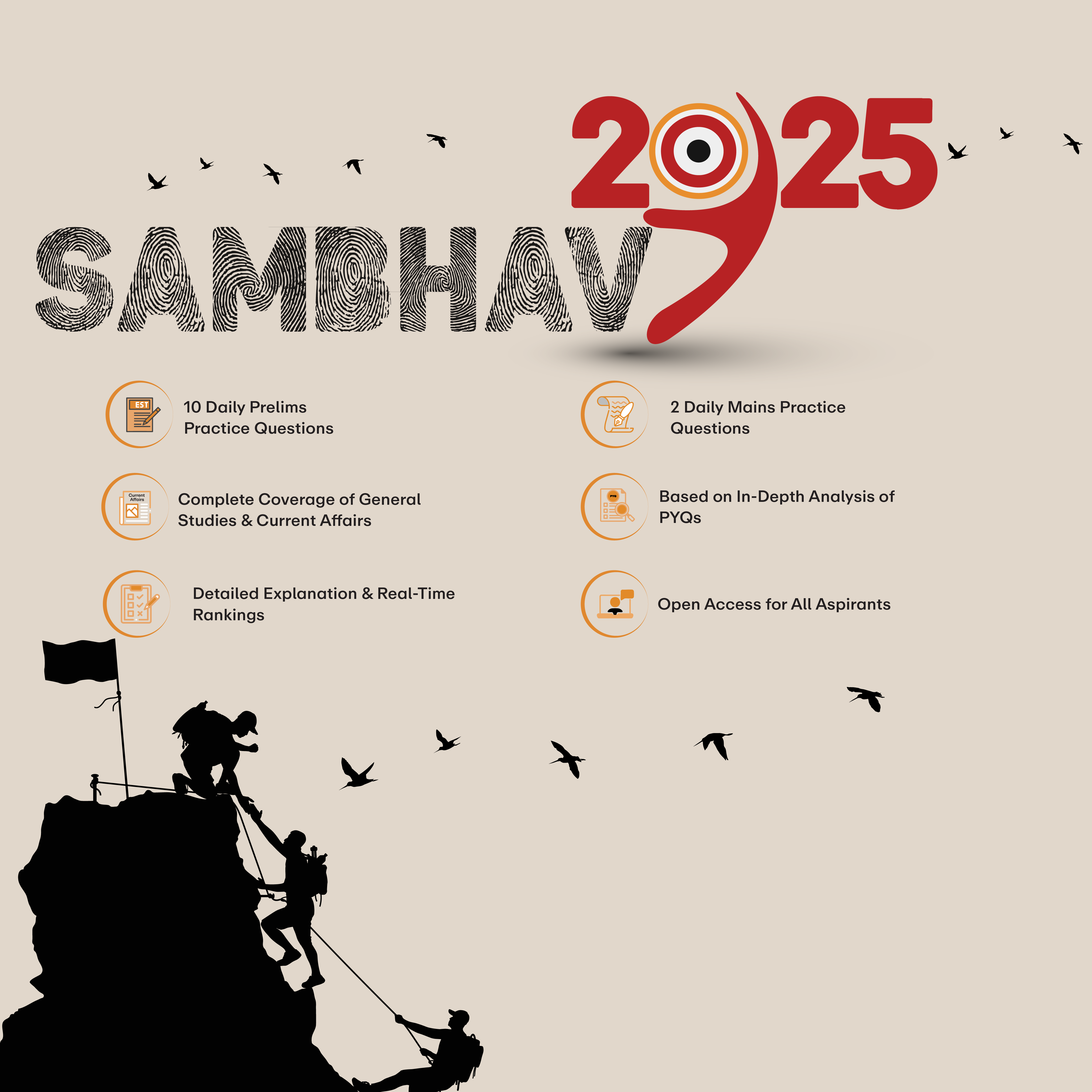 Sambhav 2025, UPSC Prelims and Mains Exam Preparation - Drishti IAS